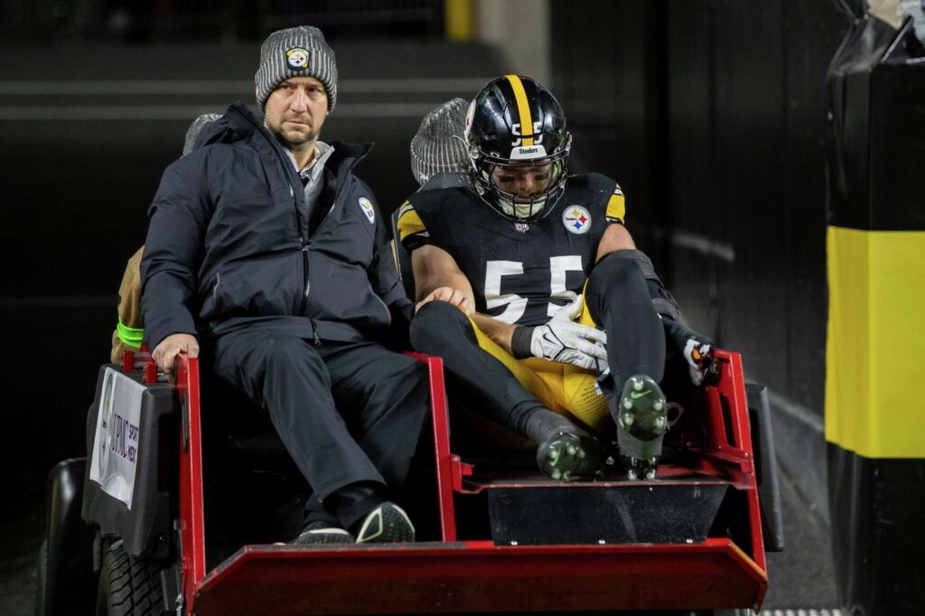 Steelers linebacker Cole Holcomb's long journey back after a gruesome ...