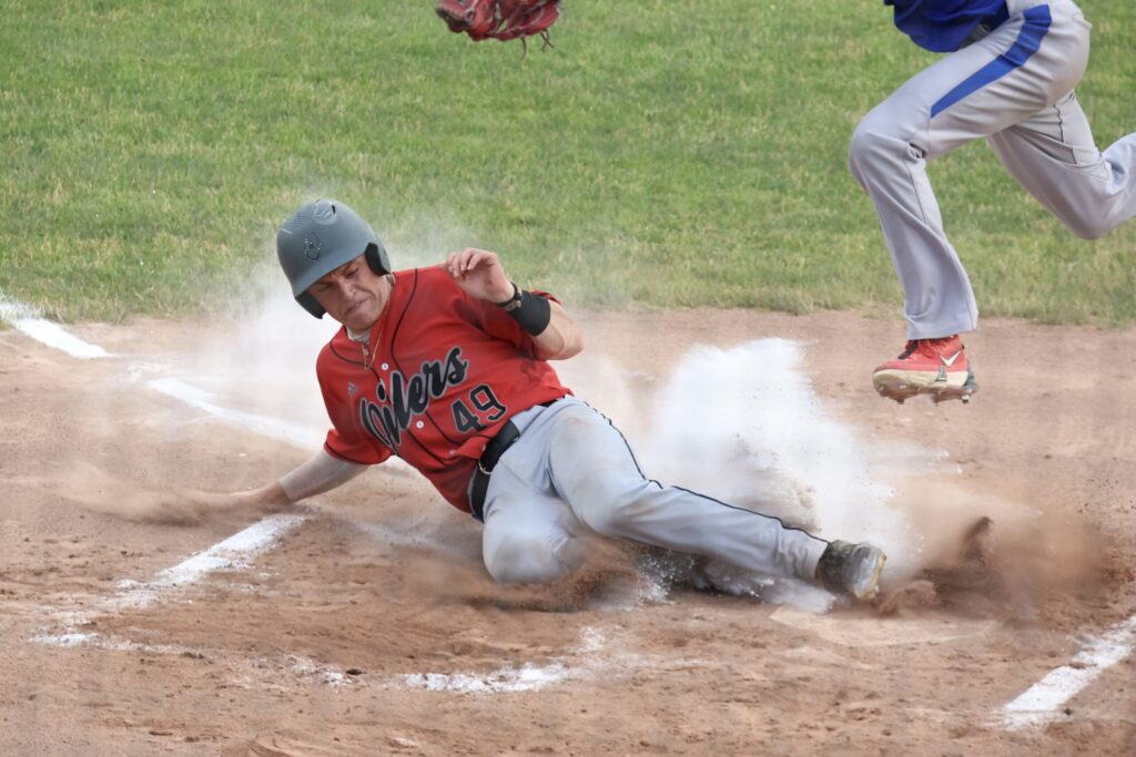 Oilers lose high scoring game to Rapids 14-9 - Olean Times Herald