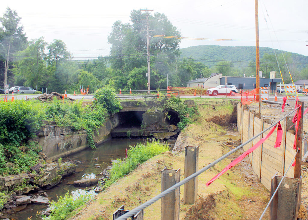 Titus Creek culvert project to detour Salamanca city traffic - Olean ...