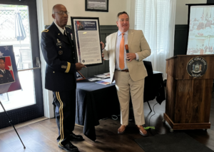 Sen. Borrello honors retired Brigadier Gen. Austin in Veterans Hall of ...