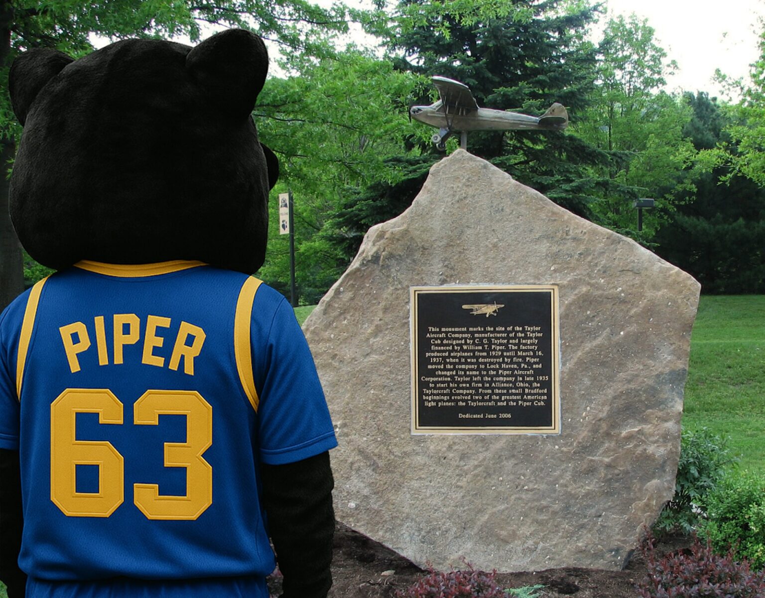 Pitt-Bradford draws mascot name from aviation history - Olean Times Herald