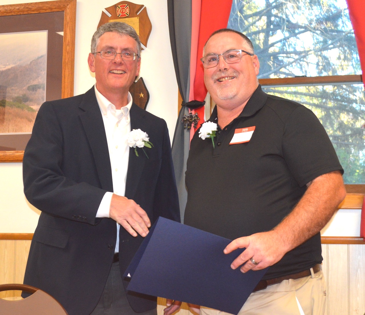 Longtime firefighter in Allegany County honored - Olean Times Herald
