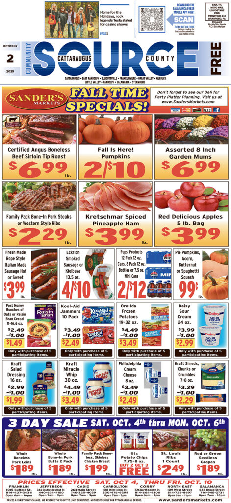 Cattaraugus County Source 10-02-2025 - Olean Times Herald