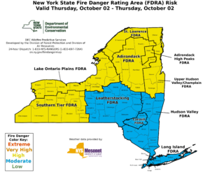 New York state orders 14-day burn ban as dry conditions persist - Olean ...