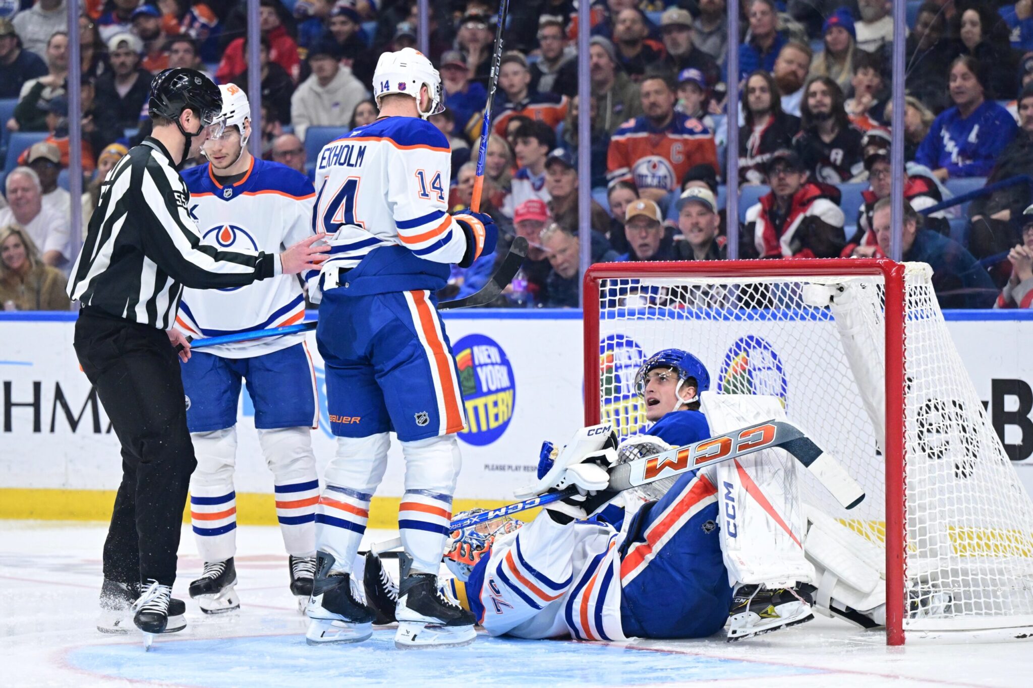 Sabres star Thompson attacking game and scoring goals as center - Olean ...