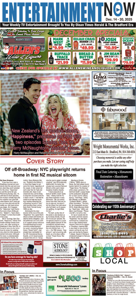 Entertainment Now December 14 – 20, 2025 - Olean Times Herald