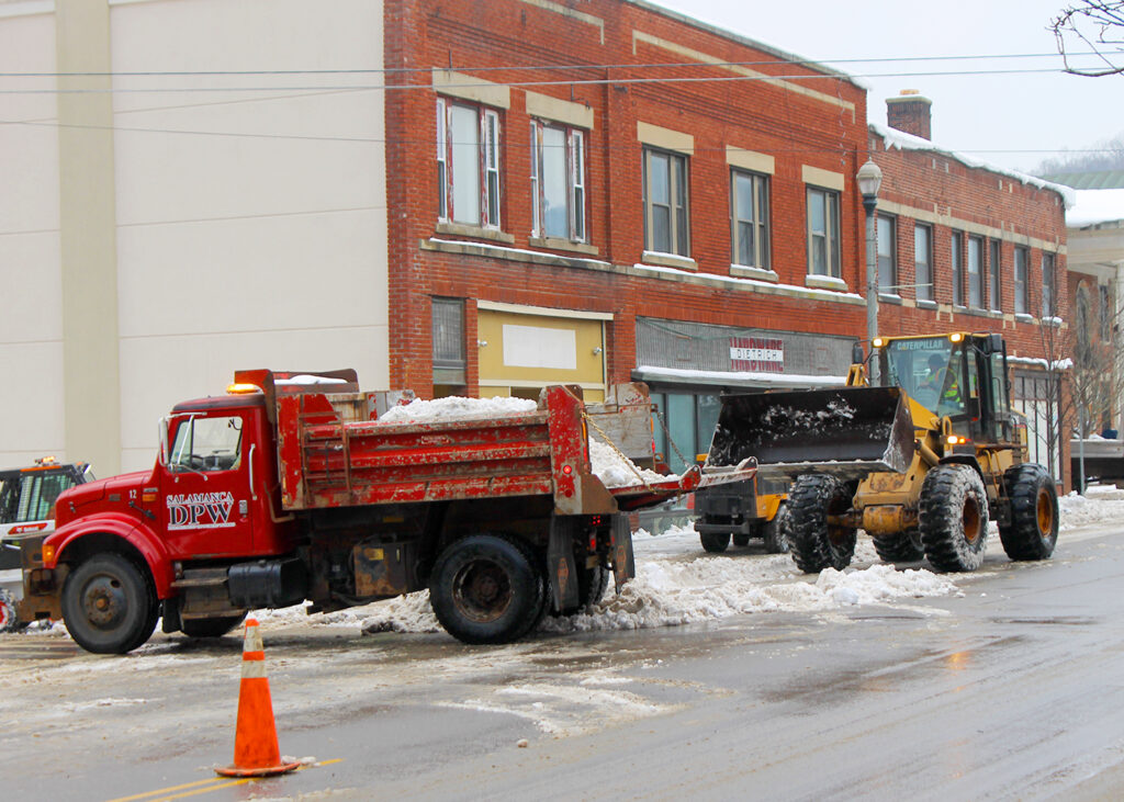 Clearing the way - Olean Times Herald