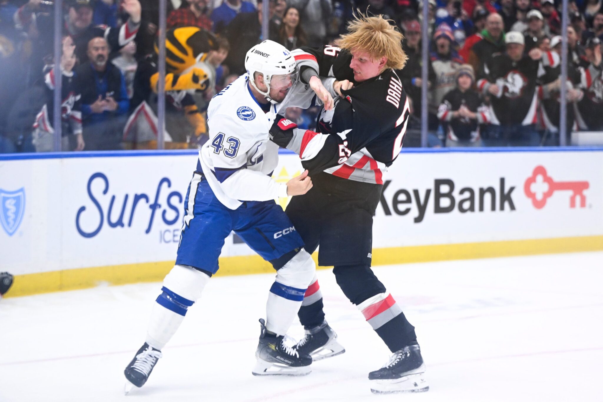 Dahlin, Sabres win fight-filled thriller over Lightning, move into ...