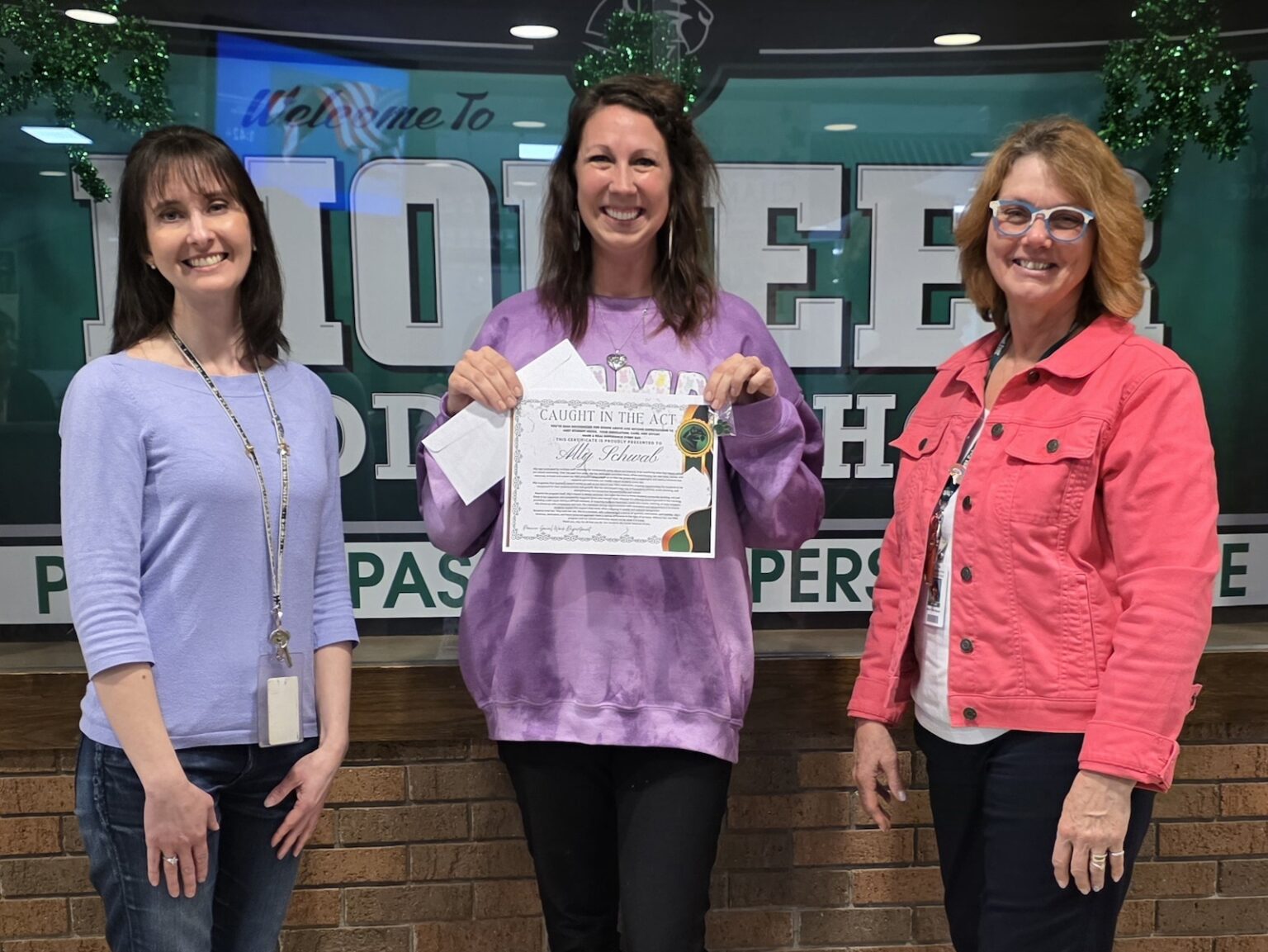 Teacher Allison Schwab is Pioneer monthly award winner - Olean Times Herald