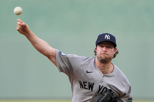 Cole dazzles again in his second start back, sending the Yankees past ...