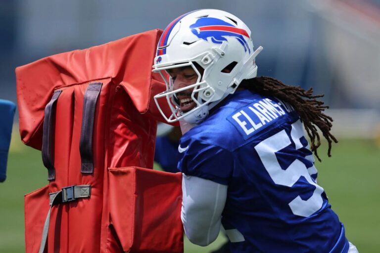 Elarms-Orr flashes his instincts in practice so he can play physically ...